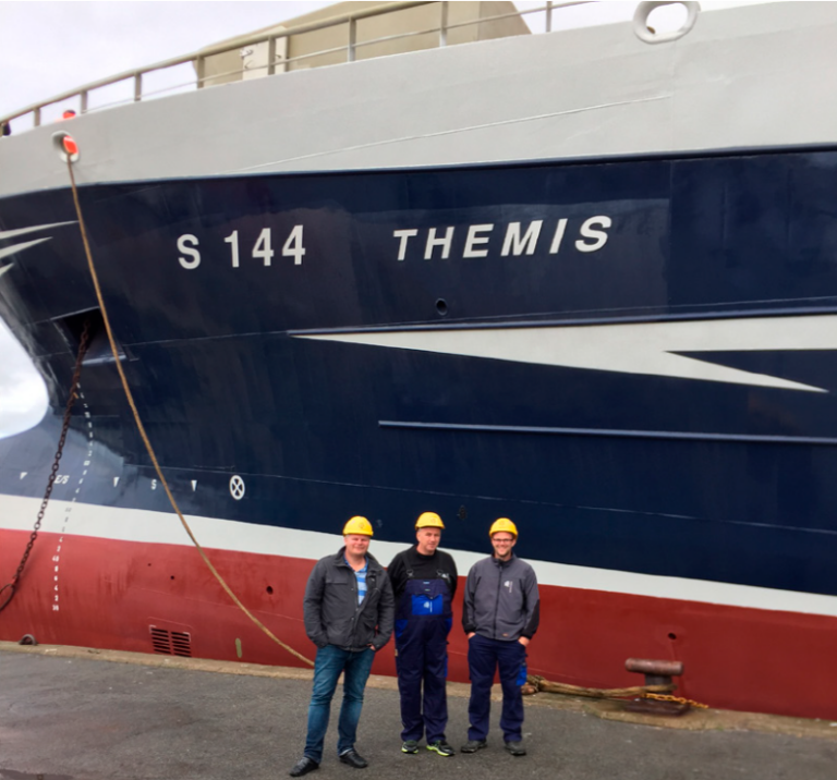 The building process - Themis Fiskeri A/S